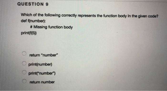 Solved Question 9 Which Of The Following Correctly 3479