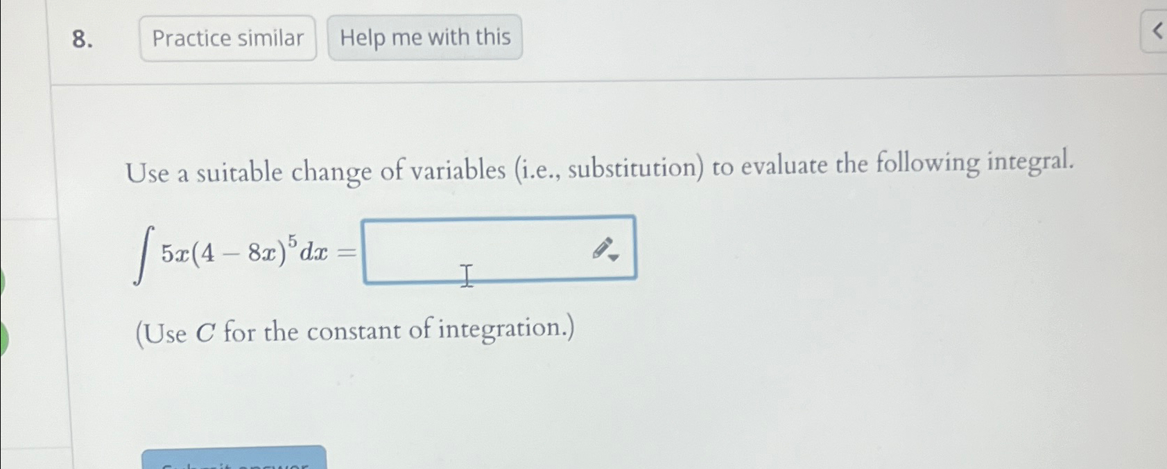 Solved Use a suitable change of variables (i.e., | Chegg.com