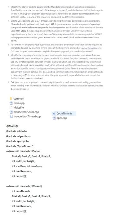 Use C programming language Build and run the code in | Chegg.com
