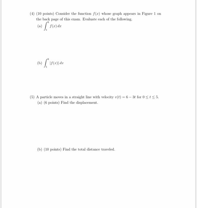 Solved (4) (10 points) Consider the function f(n) whose | Chegg.com