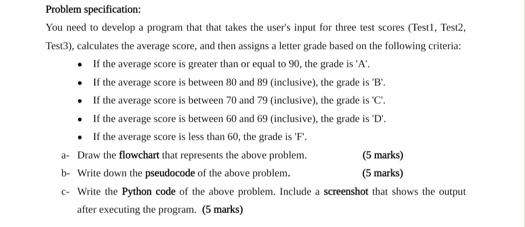 Solved Problem specification:You need to develop a program | Chegg.com