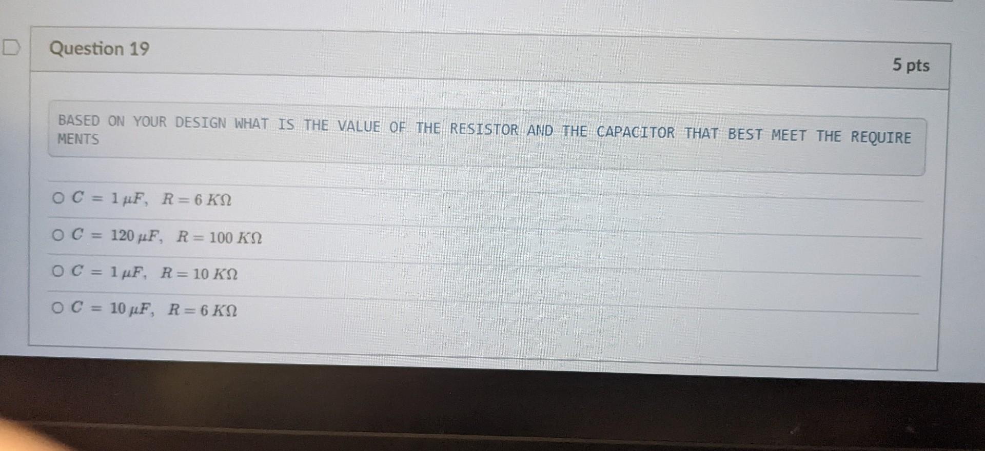 Solved A DIFFERENTIATOR TO PRODUCE AND OUTPUT OF 4 V WHEN | Chegg.com