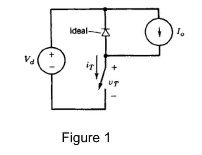 Solved 1) The data sheets of a switching device specify the | Chegg.com