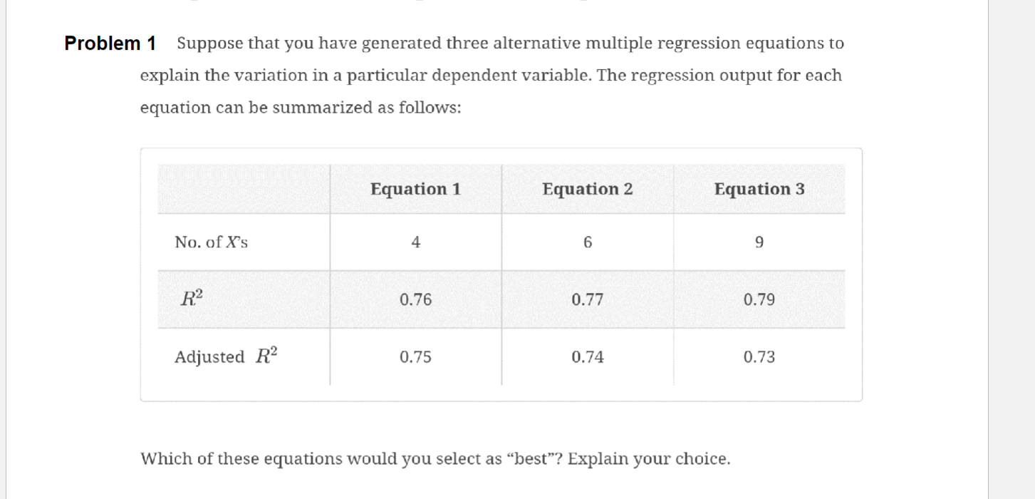 Solved Problem 1 ﻿Suppose that you have generated three | Chegg.com