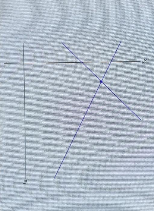 Solved Find the point (x1,x2) that lies on the line x1+2x2=9 | Chegg.com