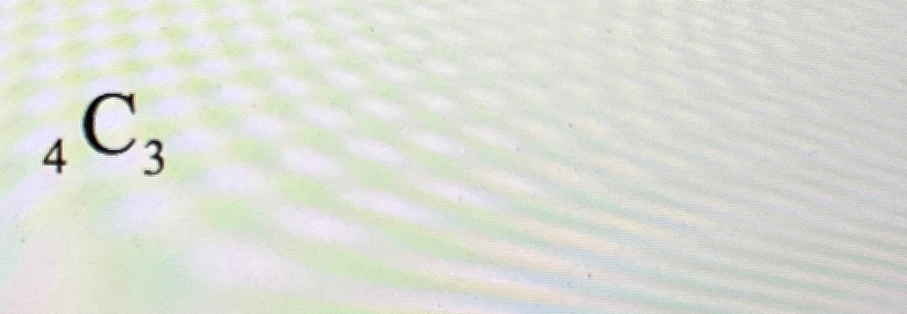 Solved ?4C3 | Chegg.com