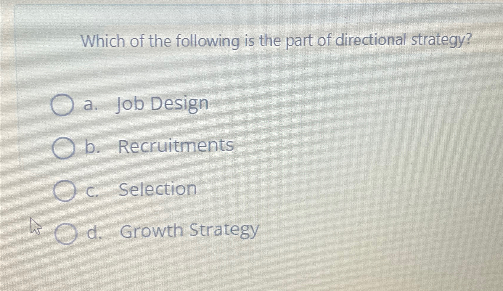 Solved Which of the following is the part of directional | Chegg.com