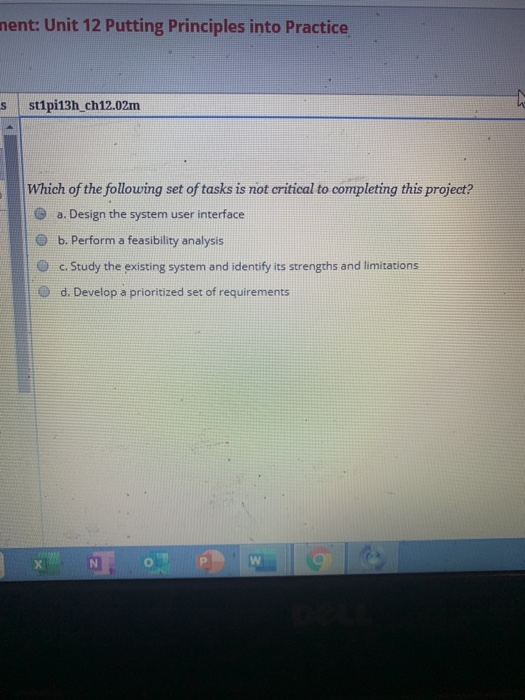 Solved nent: Unit 12 Putting Principles into Practice | Chegg.com