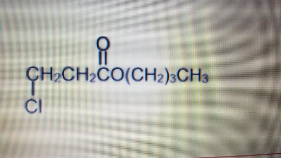 Solved A CONCHHIC CH2CH2CO(CH2)3CH3 CI | Chegg.com
