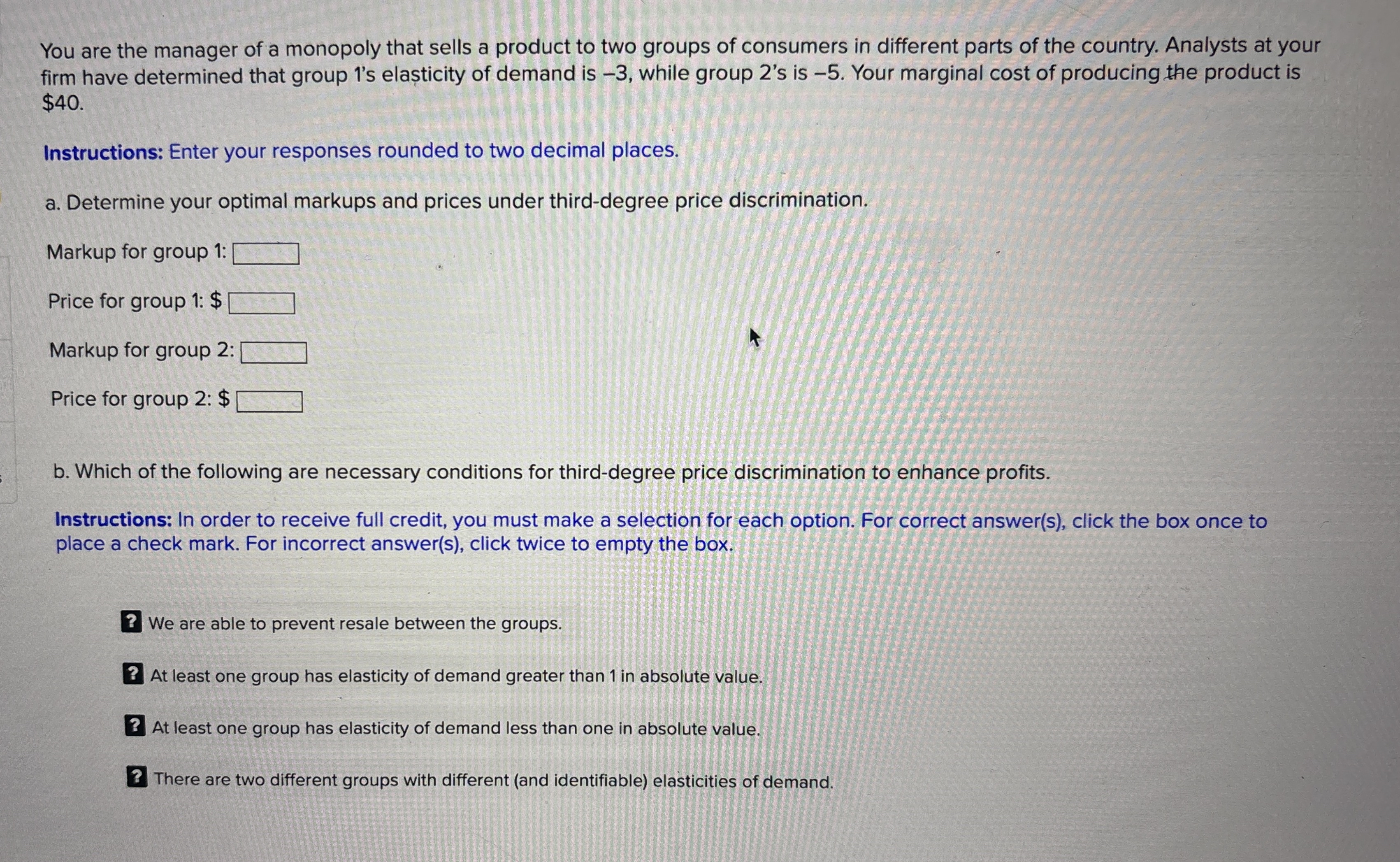 Solved You are the manager of a monopoly that sells a | Chegg.com