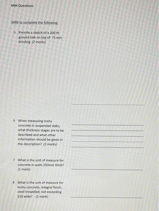 Solved TASK 1: SMM Questions Refer to Section 1 of the SMM | Chegg.com