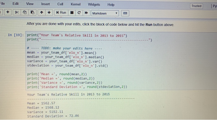 Jupyter Project One Jupyter Script Last Checkpoint