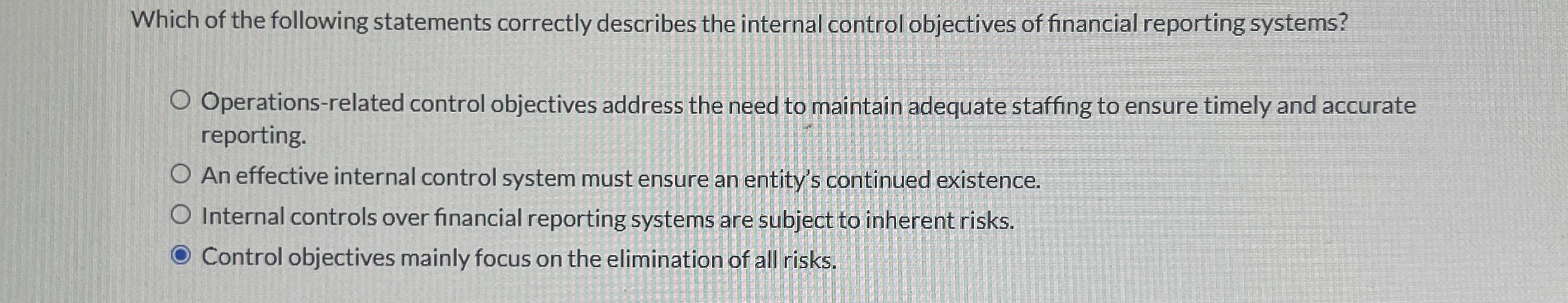 Solved Which of the following statements correctly describes | Chegg.com