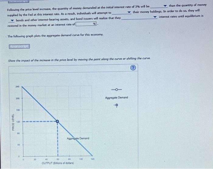 Solved Suppose the money market for some hypothetical | Chegg.com