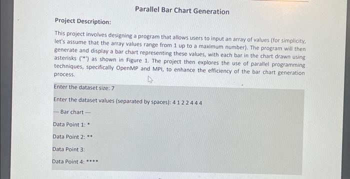 Solved 1. Sequential Bar Chart Generation: Begin by | Chegg.com