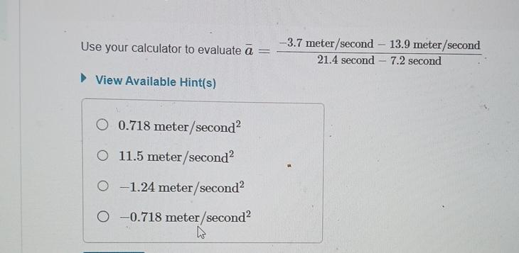 Solved Use your calculator to evaluate | Chegg.com