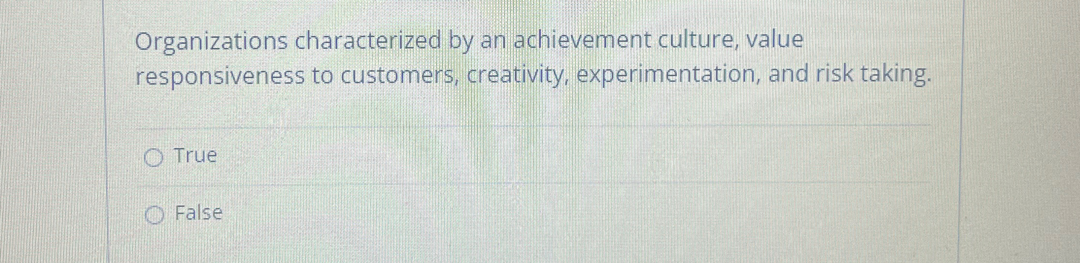 Solved Organizations characterized by an achievement | Chegg.com
