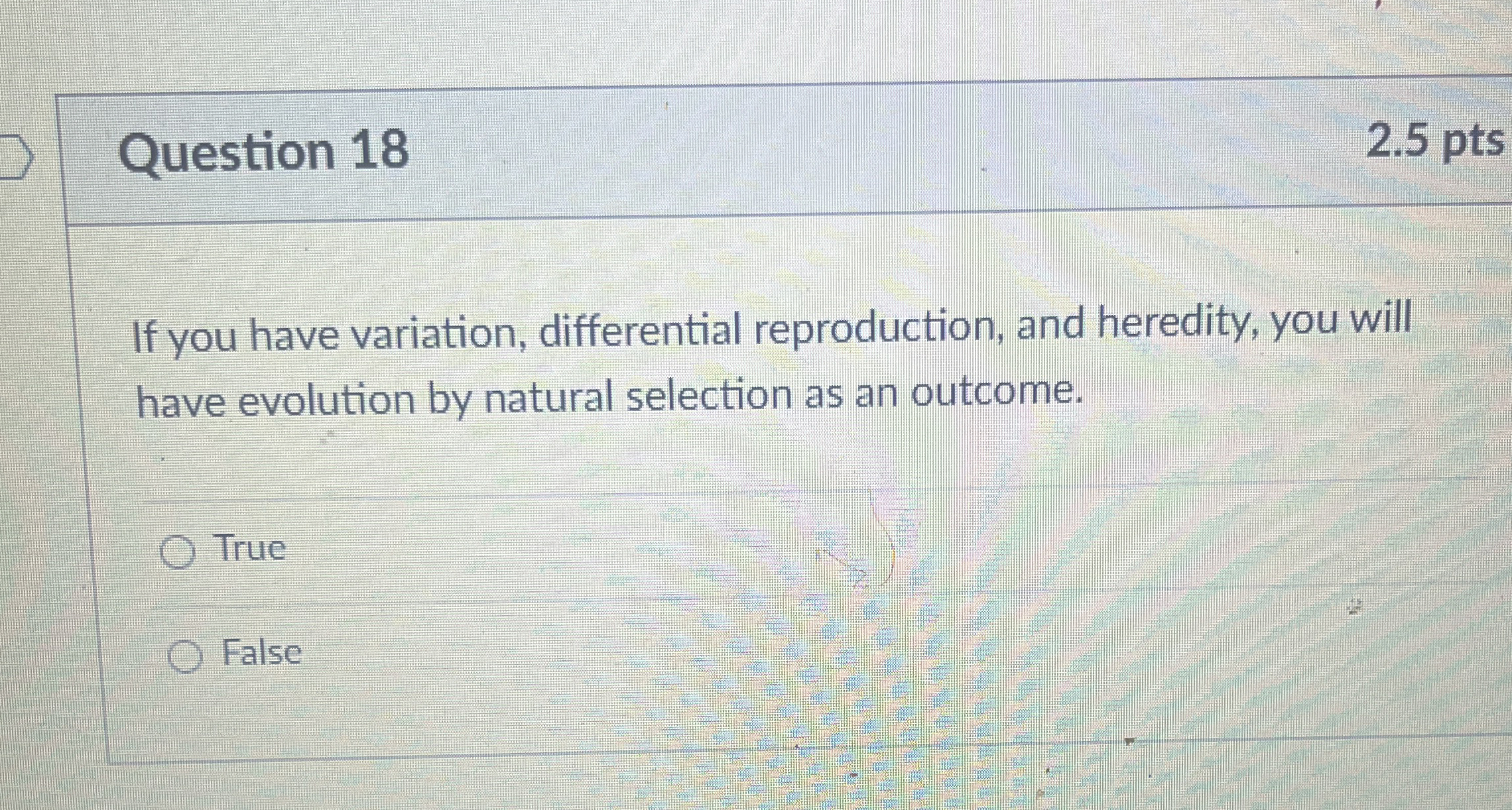 Solved Question 182.5 ﻿ptsIf you have variation, | Chegg.com