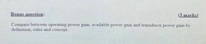 Solved Bonus_question: (3 marks) Compare between operating | Chegg.com