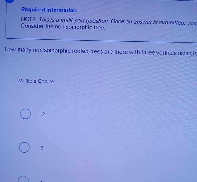 Solved Required informationNOTE: This is a multi-part | Chegg.com