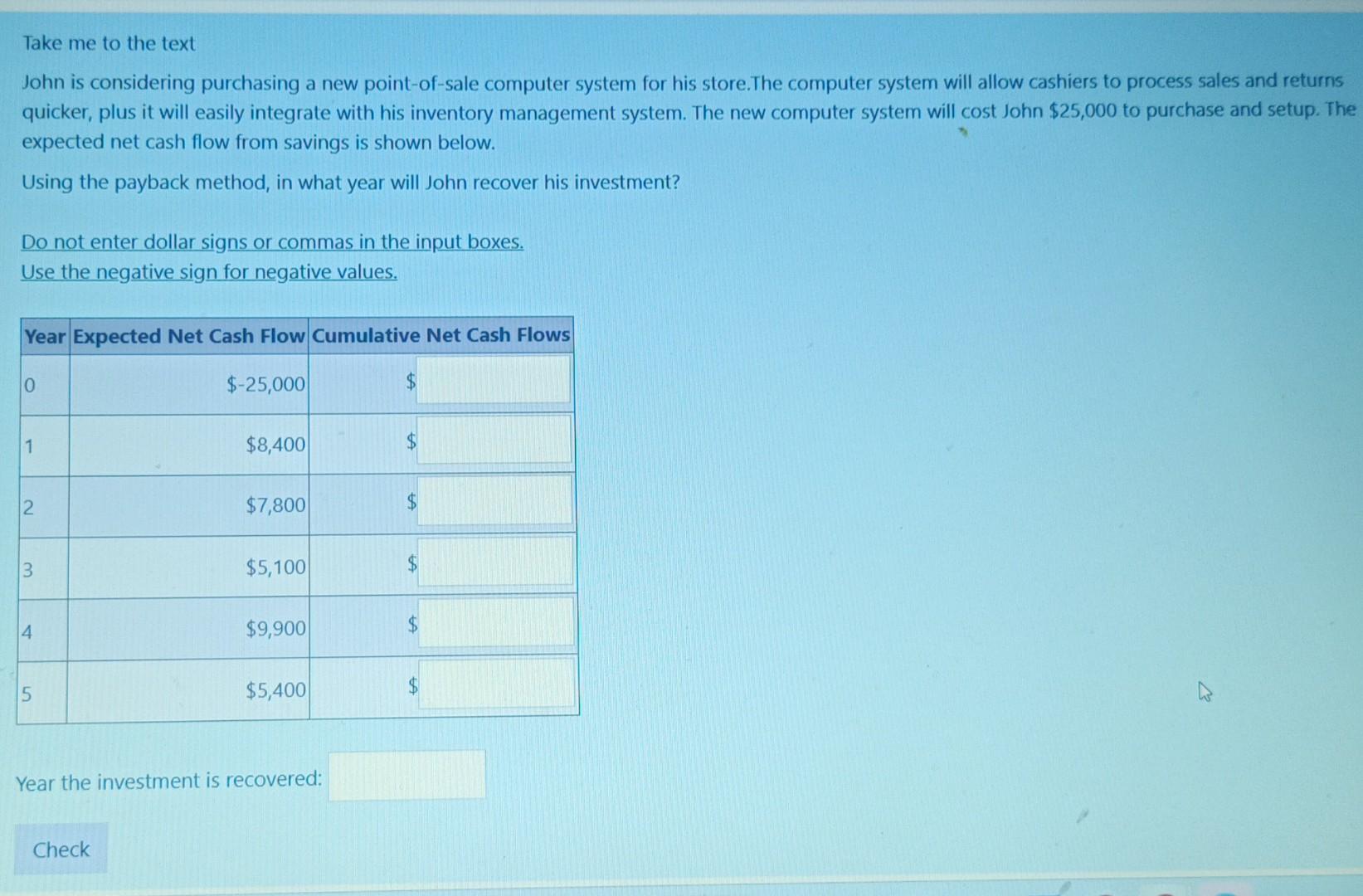 Solved Take me to the text John is considering purchasing a | Chegg.com