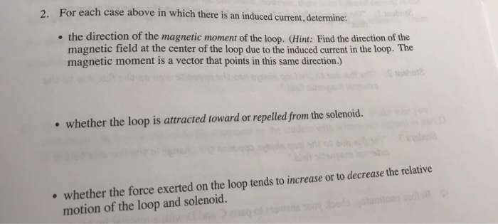 Solved 2 For each case above in which there is an induced | Chegg.com