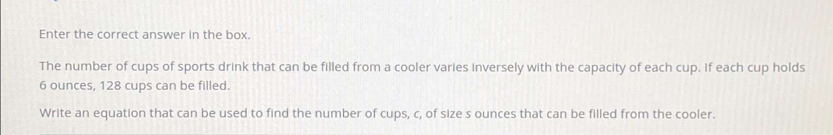 Solved Enter the correct answer in the box.The number of | Chegg.com