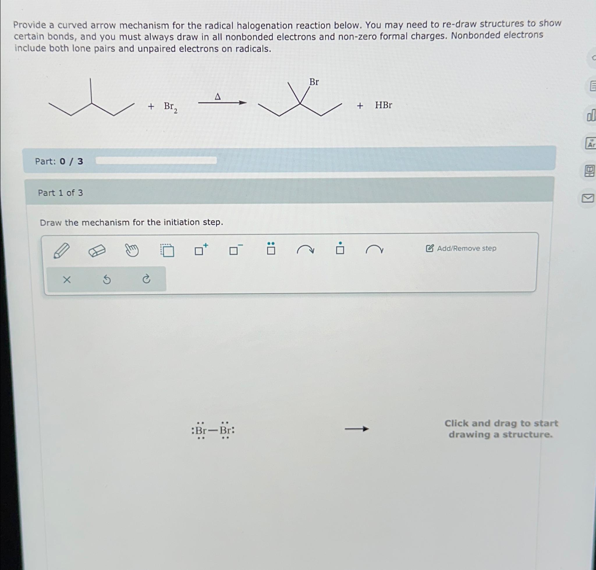 Solved Provide a curved arrow mechanism for the radical | Chegg.com
