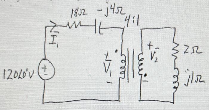 Solved For this circuit, find the current I1.A) 5.87+j0.88 A | Chegg.com Solved For this circuit, find the current I1.A) 5.87+j0.88 A | Chegg.com