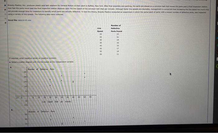 Solved \begin{tabular}{|c|c|} \hline Line Speed & Number of | Chegg.com