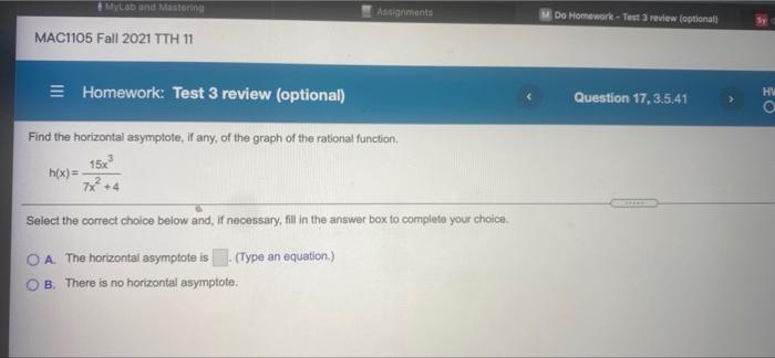 Solved MyLab and Mastering Assignment Do Homework-Test | Chegg.com