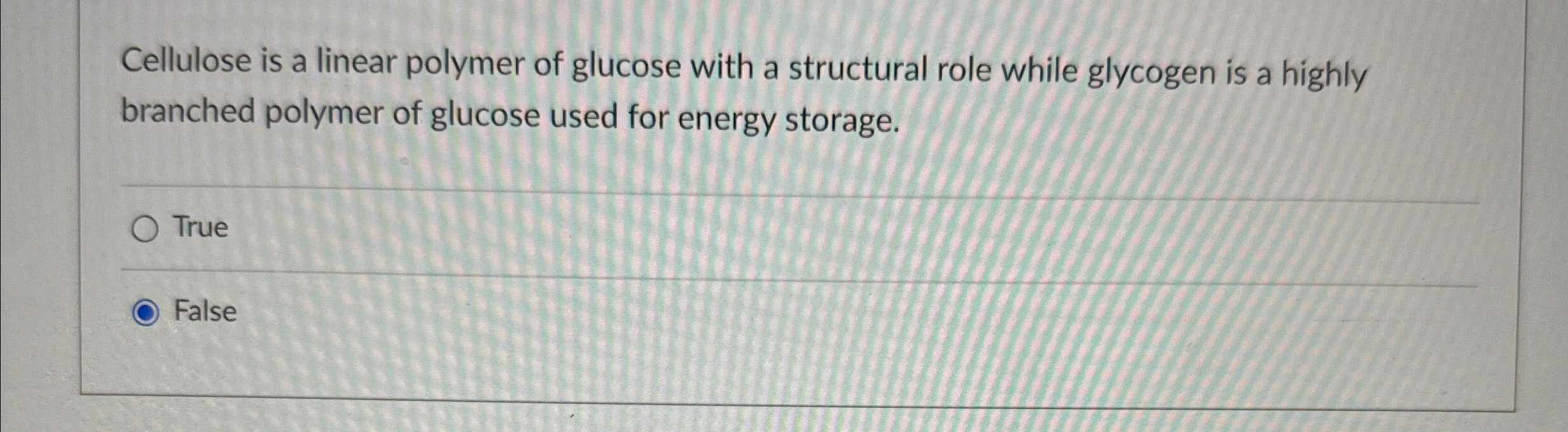 Solved Cellulose is a linear polymer of glucose with a | Chegg.com