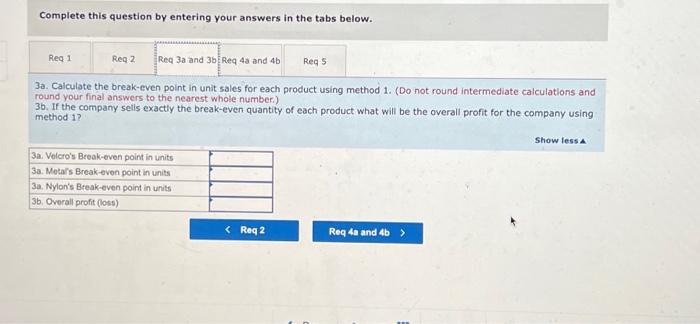 Solved Complete this question by entering your answers in | Chegg.com