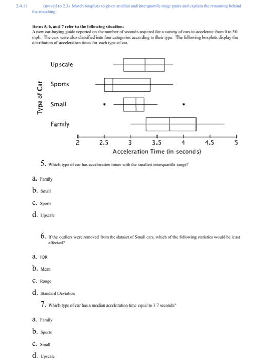 Solved 1. A college statistics class gathered data from a | Chegg.com