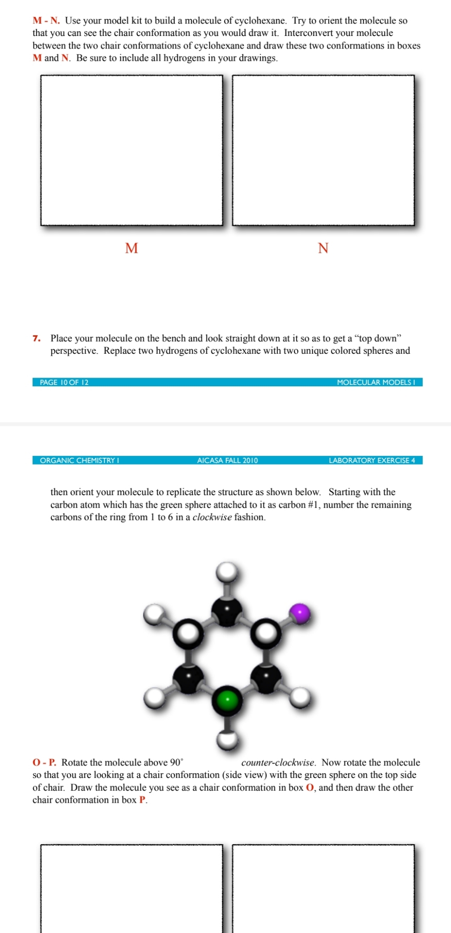 Solved M - ﻿N. ﻿Use your model kit to build a molecule of | Chegg.com