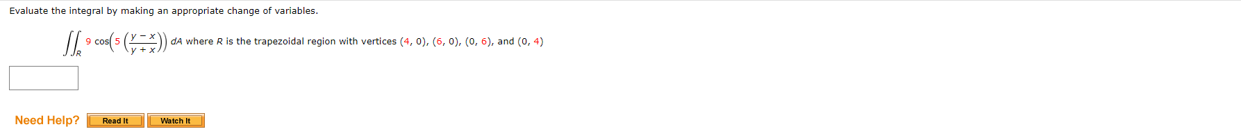 Solved Intergral. Evaluate the integral by making an | Chegg.com