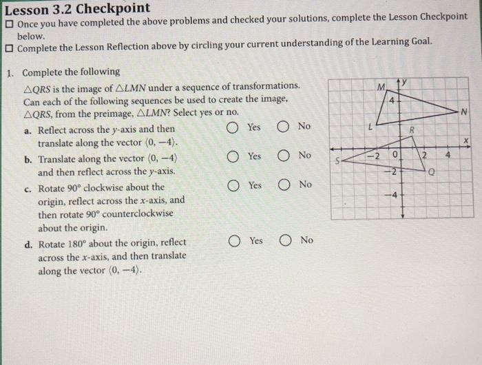 Solved Lesson 3.2 Checkpoint Once you have completed the | Chegg.com