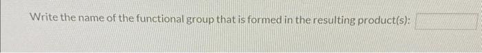 Solved Draw The Final Product S Of The Following