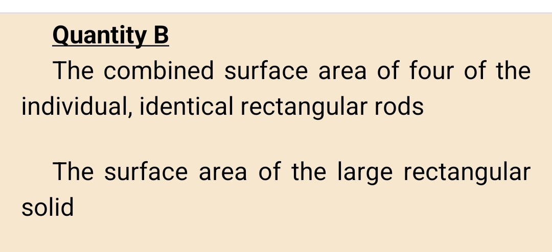 The large rectangular solid above is formed by | Chegg.com