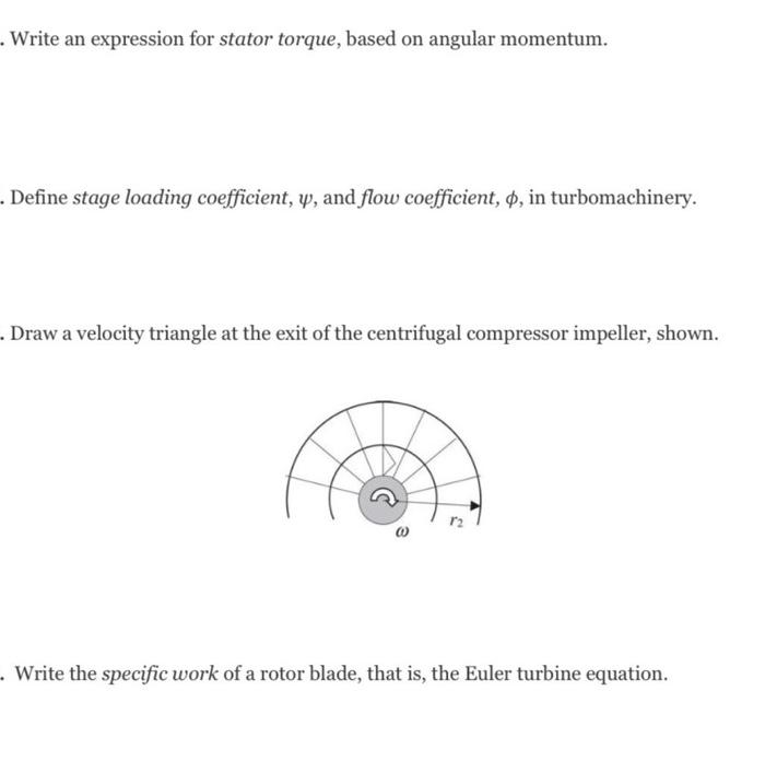 Solved Write an expression for stator torque, based on | Chegg.com