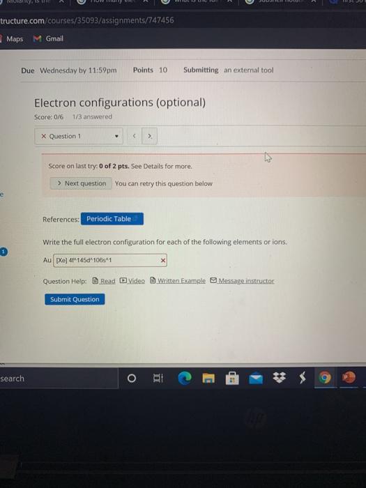 tructure.com/courses/35093/assignments/747456 Maps M | Chegg.com
