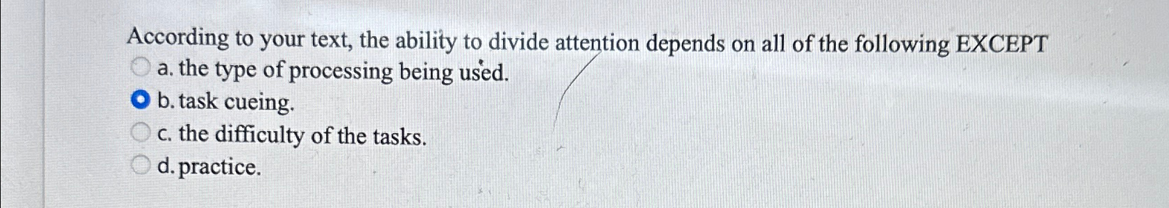 Solved According to your text, the ability to divide | Chegg.com