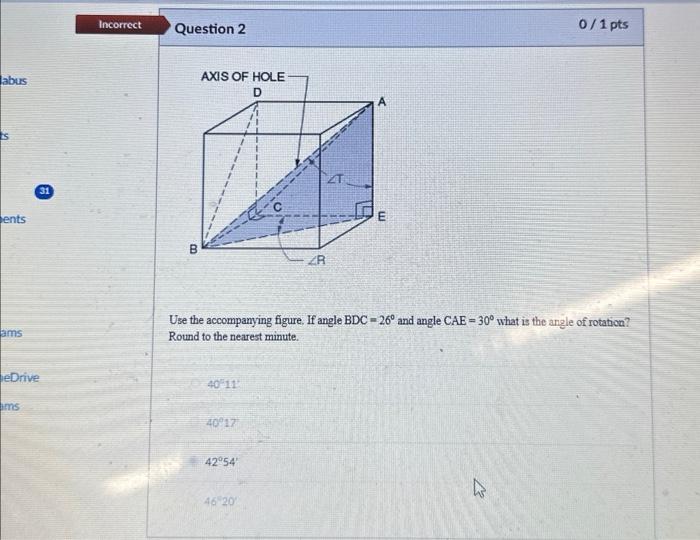 Solved Use the accompanying figure. If angle BDC=26∘ and | Chegg.com