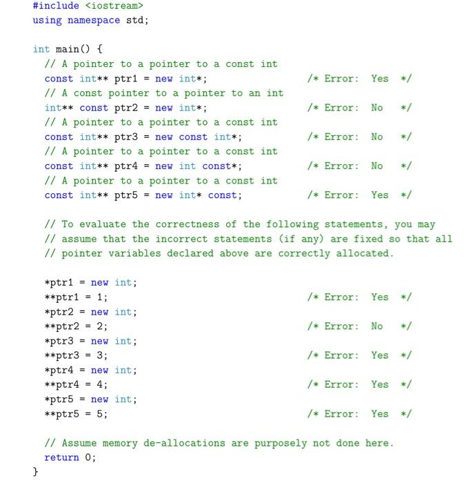 Solved Include Using Namespace Std Int Main A