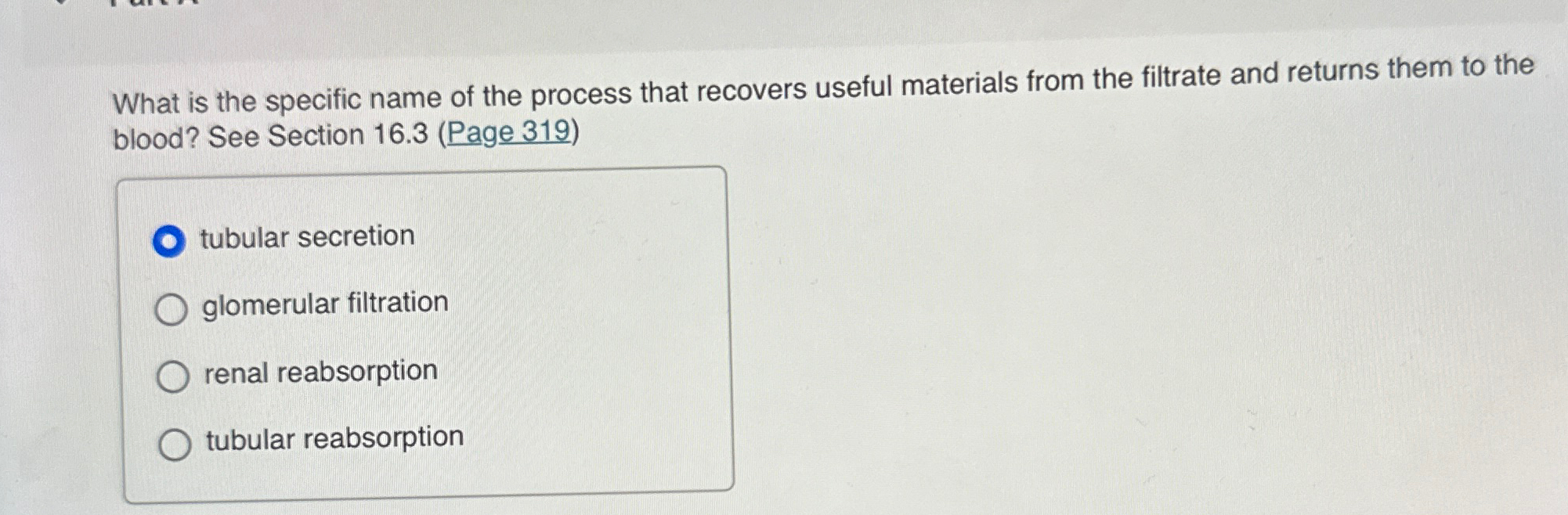Solved What is the specific name of the process that | Chegg.com