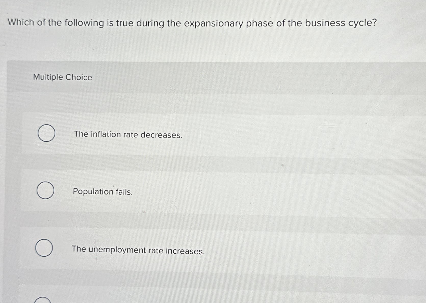 Solved Which of the following is true during the | Chegg.com