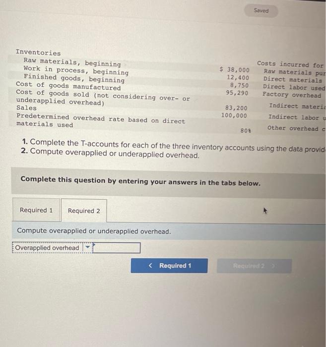 Solved Exercise 15-11 (Static) Computing inventory balances | Chegg.com Solved Exercise 15-11 (Static) Computing inventory balances | Chegg.com
