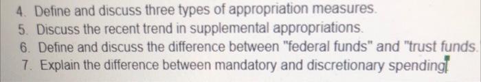 Solved 4. Define and discuss three types of appropriation | Chegg.com