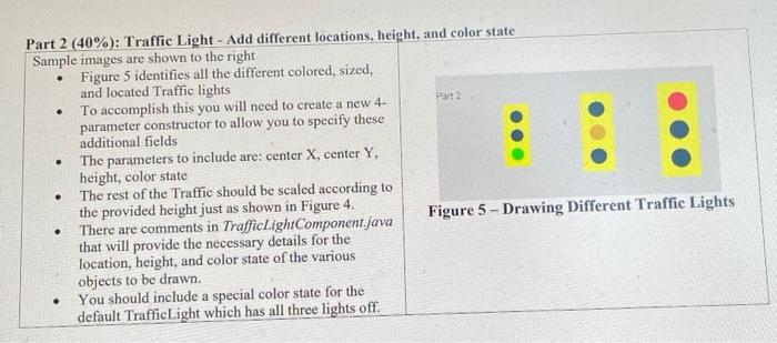 Solved Part 0: Default Code (starting image without | Chegg.com