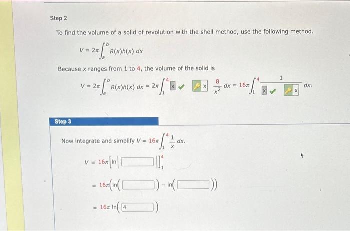 Solved the y-axis. y=x28y=0x=1x=4 Step 1 Because the axis of | Chegg.com